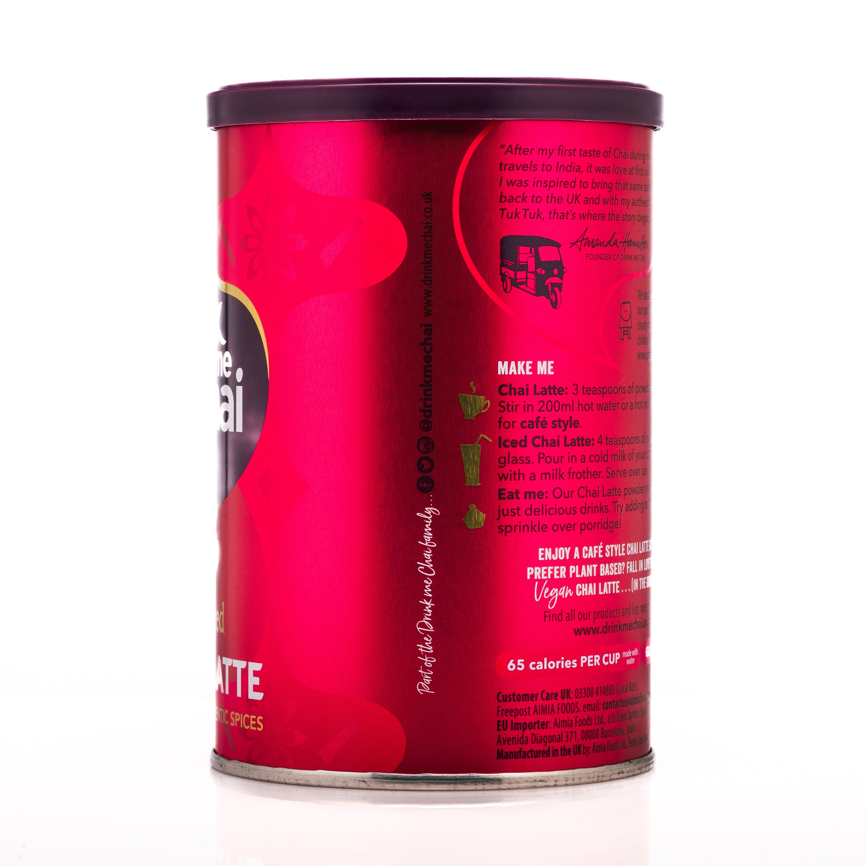Drink Me Chai Spiced Chai Latte 250g — Caffé Prima
