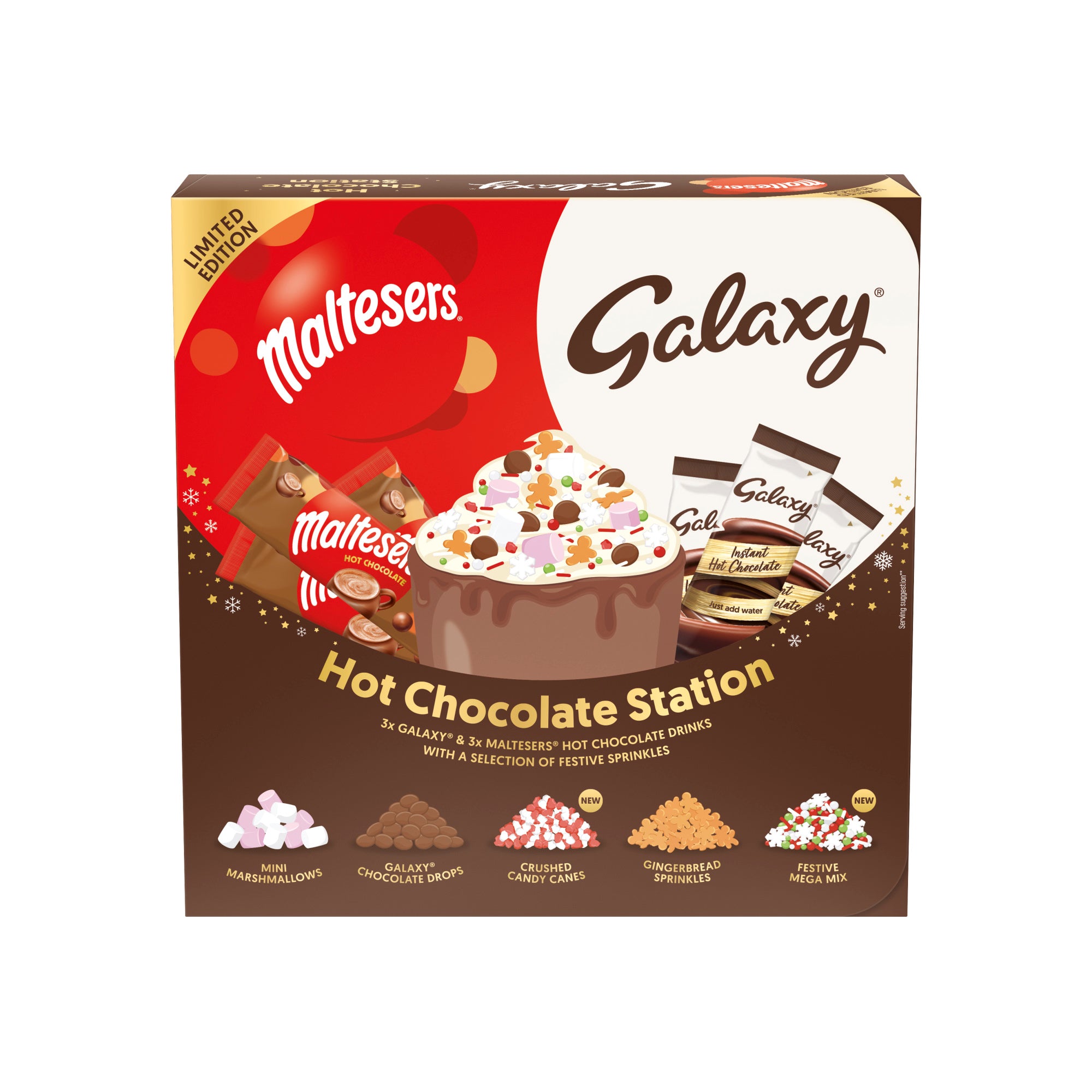 Hot Chocolate Gift Set - Maltesers & Galaxy Hot Chocolate Station ...