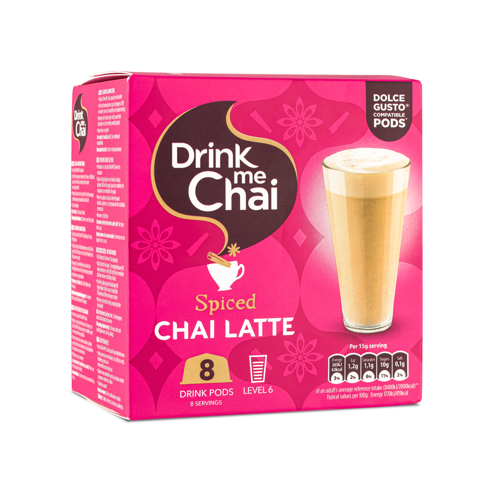 Drink Me Chai Spiced Chai Latte Pods – Caffé Prima