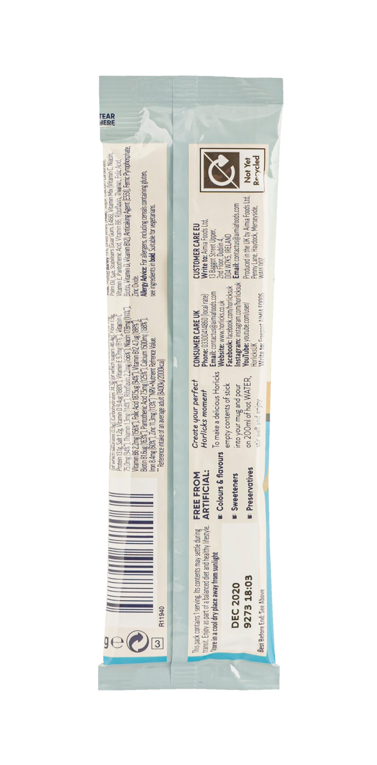 Horlicks Instant Sachets — Caffé Prima